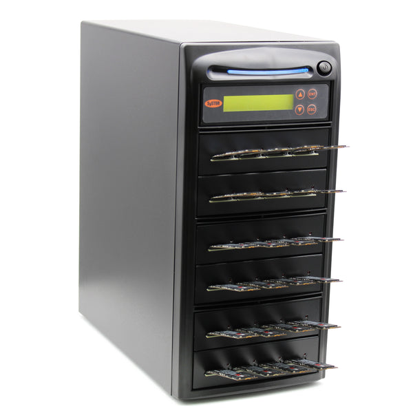 Systor 1 to 23 M.2 SATA/NVMe Duplicator & Sanitizer - up to 24GB/Min ...